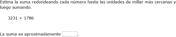 IXL - Estimar sumas y restas (Ejercicios de matemáticas de 6.º de primaria)