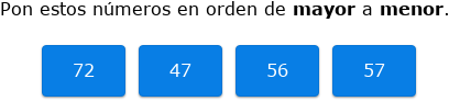 IXL - Ordenar números: hasta 100 (Ejercicios de matemáticas de 3.º de ...