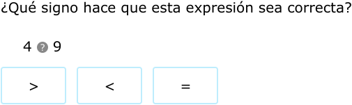 IXL - Comparar números: hasta 10 (Ejercicios de matemáticas de 1.º de ...