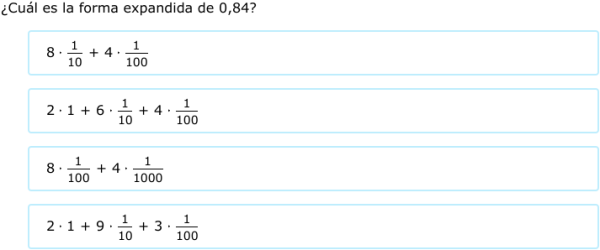 IXL - Escribir decimales de forma expandida (Ejercicios de matemáticas ...