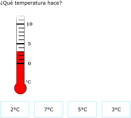 IXL - Leer un termómetro (Ejercicios de matemáticas de 2.º de primaria)