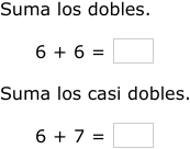 IXL - Sumar usando dobles más uno (Ejercicios de matemáticas de 2.º de ...