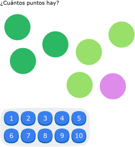 IXL - Contar hasta 10 (Ejercicios de matemáticas de 1.º de primaria)