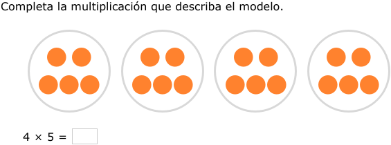 IXL - Escribir multiplicaciones sobre grupos iguales (Ejercicios de ...
