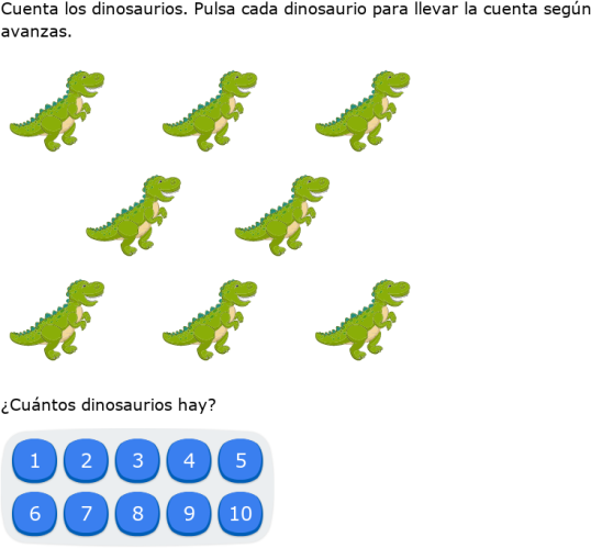 IXL - Aprender a contar: hasta 10 (Ejercicios de matemáticas de 1.º de ...