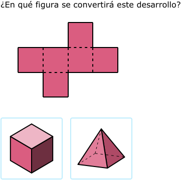 IXL - Desarrollos de figuras tridimensionales (Ejercicios de ...