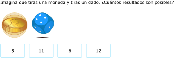 IXL - Sucesos compuestos: hallar el número de resultados (Ejercicios de ...